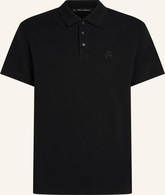 Karl Lagerfeld Poloshirt schwarz