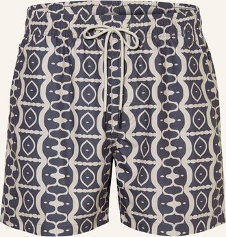 OAS Oas Badeshorts Forge Hypnotise weiss