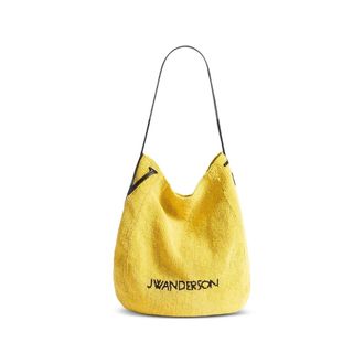 J.W.Anderson Homme, Sacs, Jaune, Taille: ONE Size Petit Sac Bulle Perl&eacute;