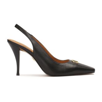 Kazar Schwarze Slingback-Pumps mit schmaler quadratischer Spitze - - Shoes - Damen - Schwarzk - 41 EU