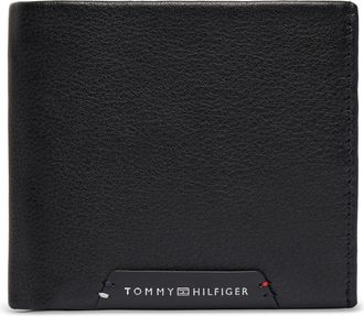 Tommy Hilfiger Geldb&ouml;rse Tommy Hilfiger Th Corp Cc Flap And Coin AM0AM14780 Schwarz