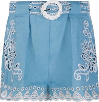 Farm Rio Farm Rio, Femme, Shorts, Bleu, Taille: 36 FR Shorts