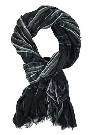 Ella Jonte &Eacute;charpe l&eacute;g&egrave;re pour homme - En viscose - Gris - Marron ou vert, vert, taille unique