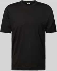 Drykorn T-Shirt mit geripptem Rundhalsausschnitt Modell GILBERD