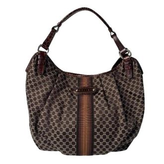 Celine Pre-owned Canvas Shoulder Bag - - Pre-owned - Damen - Braun - ONE SIZE