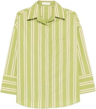 Faithfull The Brand Femme, Blouses et Chemises, Vert, Taille: 38 FR Clemente Omjun Shirt
