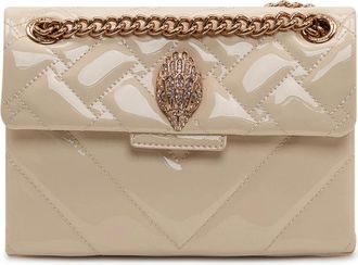 Kurt Geiger Femme, Sacs, Beige, Taille: ONE Size Leather Mini Kensington