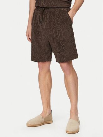 Joop JOOP! Jeans Stoffshorts Wailoa 30102000 Dunkelbraun Regular Fit
