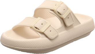 Tom Tailor Tom Tailor Damen 7490230001 Pantolette, ltcream, 40 EU