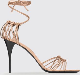 Saint Laurent Sandales &agrave; Talons SAINT LAURENT Femme couleur Rose