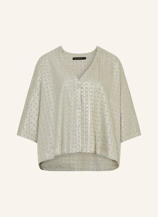 Greek Archaic Kori Bluse Mit 3/4-Arm grau