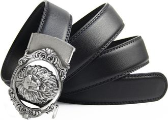 Glamexx24 G&uuml;rtel Herren Automatikschlie&szlig;e Business G&uuml;rtel f&uuml;r M&auml;nner mit Ratsche, Breit 35mm, L&auml;nge 115cm-170cm Gr&ouml;&szlig;e Einstellbar, Schwarz