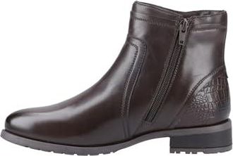 Hush Puppies Scarlett Bottes en cuir marron pour femme, marron, 40-41 EU