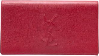 Saint Laurent Pre-owned Vintage Clutch - - Pre-owned - Damen - Rot - ONE SIZE