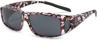 Generic Lunettes de soleil polaris&eacute;es &agrave; clipser au-dessus des sp&eacute;cifications, lunettes de cyclisme en plein air, sadaptent sur des lunettes de vue, UV400, plu