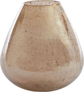 Light & Living Light&living - Vase en verre laterza steenslag clair - Ø31x35 cm