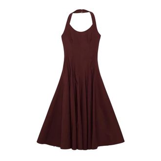 SIMKHAI Femme, Robes, Brun, Taille: 38 FR Melissa Dress