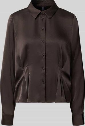 Vero Moda Regular Fit Langarmbluse in Satin-Optik Modell MIRO