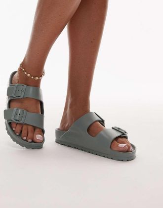 Birkenstock Arizona - Sandales en EVA - Sauge pur-Vert