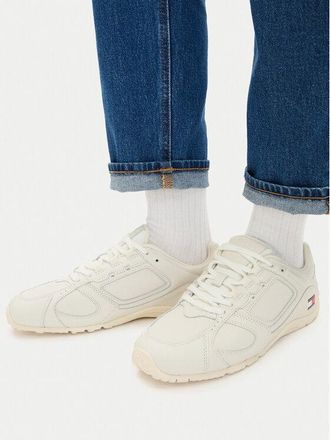 Tommy Jeans Sneakers Archive 97 Lite Leather EN0EN02942 Wei&szlig;