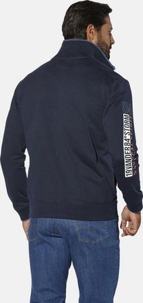 Jan Vanderstorm Sweatjacke LINDSEN mit elastischem Saumbund