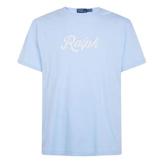 Polo Ralph Lauren Classic Print T-Shirt - - Tops - Herren - Blau - L