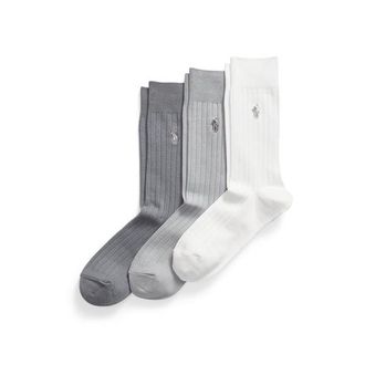 Polo Ralph Lauren Lot de trois paires de chaussettes en coton