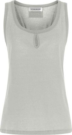 Victoria Beckham Top - Gris