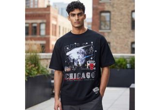 Mitchell & Ness Print-Shirt WINDY CITY Chicago Bulls