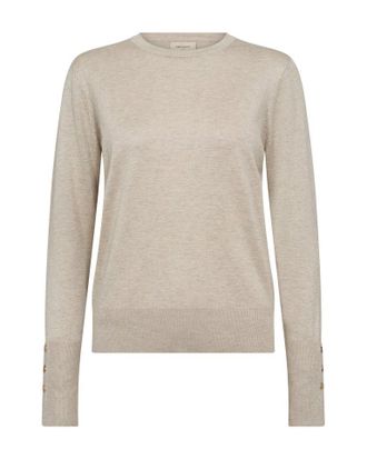 Freequent Strickpullover FQKATIE-PULLOVER mit Zierkn&ouml;pfen