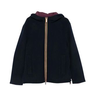 K-Way Claudel Kapuzenjacke - - Sport - Herren - Blau - M