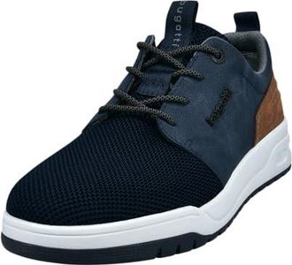 Bugatti Homme 321-asf02 Chaussures Basses à Lacets, Bleu foncé, 44 EU