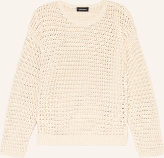 Repeat Repeat Pullover Mit Glitzergarn beige