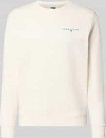 Tommy Jeans Regular Fit Sweatshirt aus Baumwoll-Mix Modell LINEAR CREW