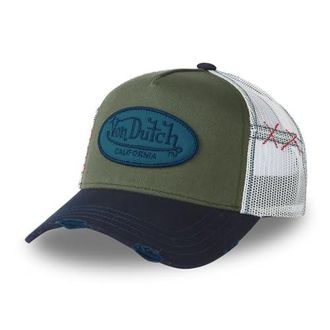 Von Dutch Casquette Homme & Femme, Casquette Trucker Navy, Ajustable, Bleu Taille TU