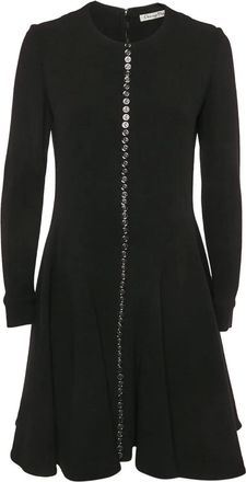 Dior robe courte &eacute;vas&eacute;e &agrave; boutons (2023) - Noir