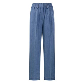 Forte_Forte Weite Denim-Hose - - Jeans - Damen - Blau - S