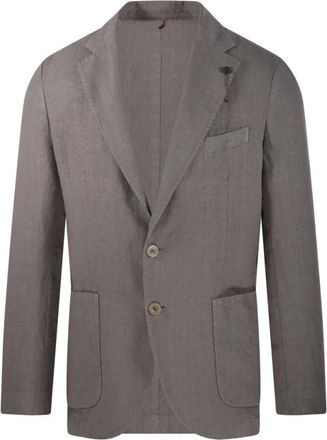 Santaniello Homme, Vestes, Brun, Taille: 2XL Veste 57P