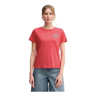 Pinko Nambrone T-Shirt - - Tops - Damen - Rot - S
