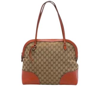Gucci Sac cabas Pre-owned en toile - Femme - Pre-owned - Beige - Taille: ONE Size