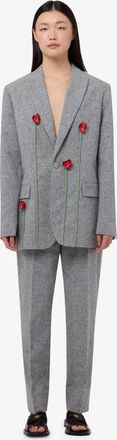 Moschino Tweedhose - Grau