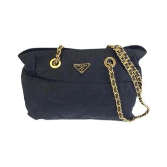 Prada Pre-owned Tessuto Nylon 2way Bag - - Pre-owned - Damen - Blau - ONE SIZE