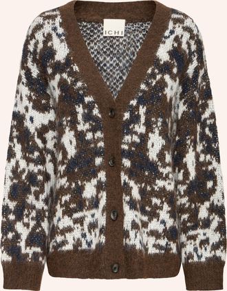 Ichi Strickjacke Ihbayana braun