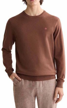 Scotch & Soda Seasonal Core - Rundhalsausschnitt aus Ecovero-Mischgewebe mit normaler Passform, Soft Silt 210, S