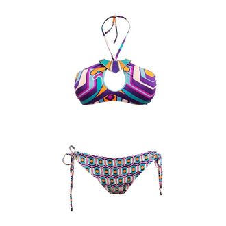 Miss Bikini Stilvolle Fascia f&uuml;r Strandbekleidung - - Swimwear - Damen - Mehrfarbig - S