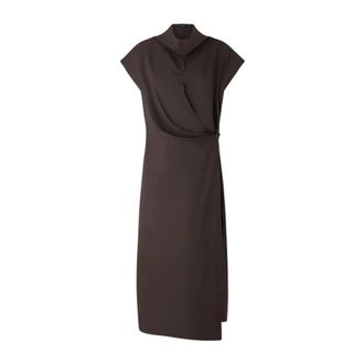 SOEUR Soeur, Femme, Robes, Brun, Taille: 44 FR Robe portefeuille Foggia