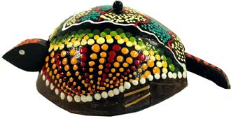 Guru Shop Gro&szlig;e Wackeltier Schildkr&ouml;te, Wackelkopf - Tier, 6x10x10 cm