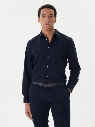 Tommy Hilfiger Hemd MW0MW40460 Dunkelblau Slim Fit