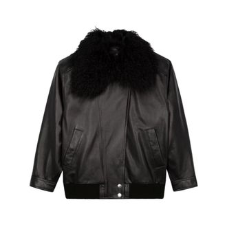 The Kooples Damen, Jacken, Schwarzk, SGr&ouml;&szlig;e