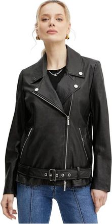 A|X Armani Exchange Biker Jacket - Femme - Vestes - Noir - Taille: 36 FR